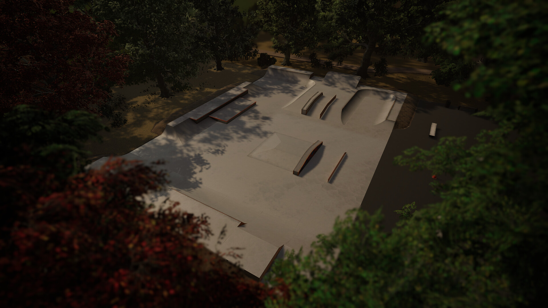 ArtStation - Pushkin Park for Skater XL