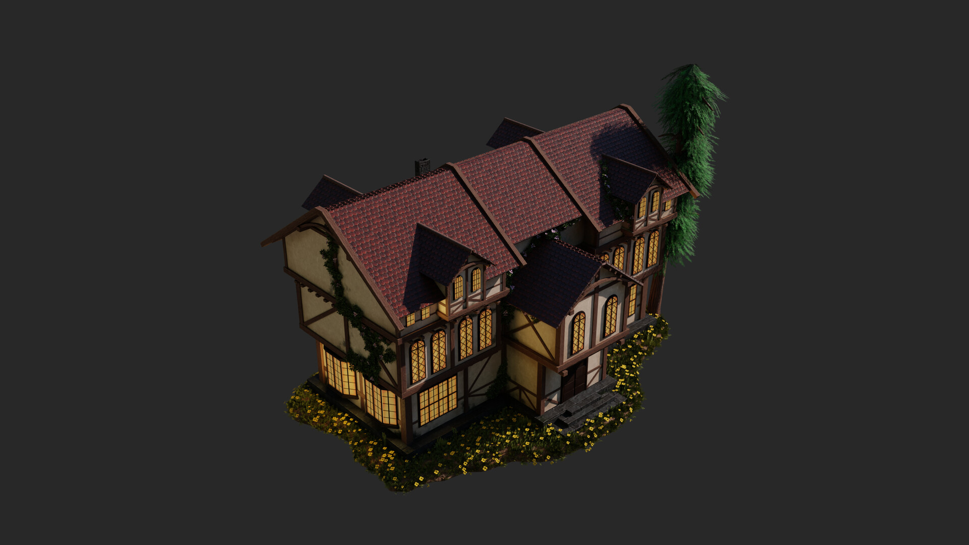 ArtStation - Stylized House