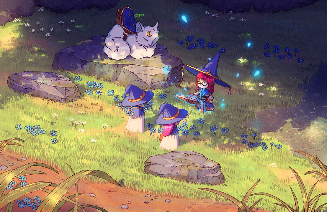 ArtStation - Magic Class_Plein Air