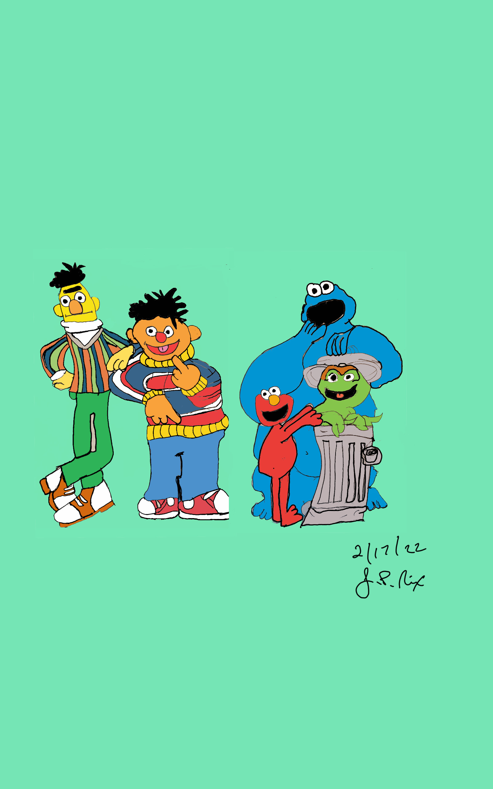 ArtStation - Combo of Previous Sketches