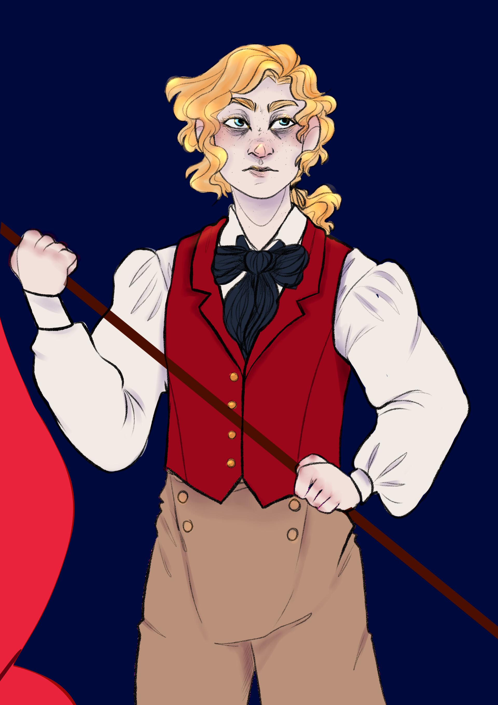 ArtStation - Flag Enjolras