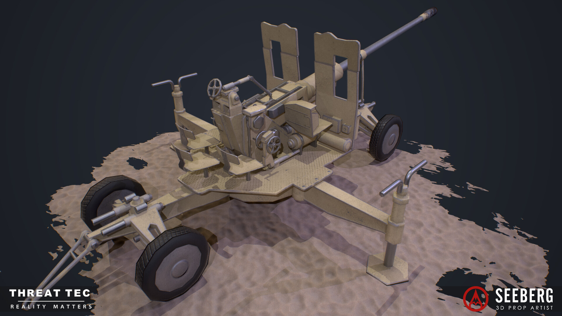 Austen Seeberg | Technical Artist - AZP S-60 Autocannon