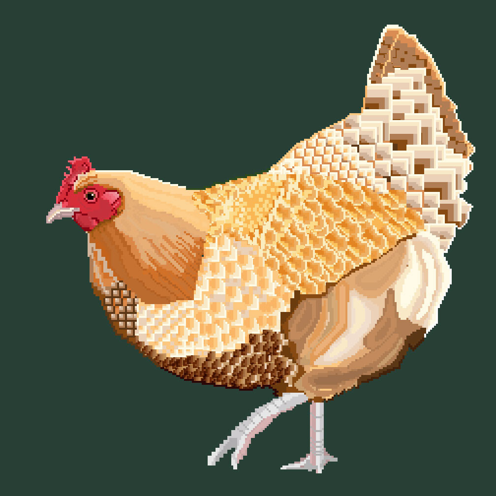 ArtStation - Chicken Pixel