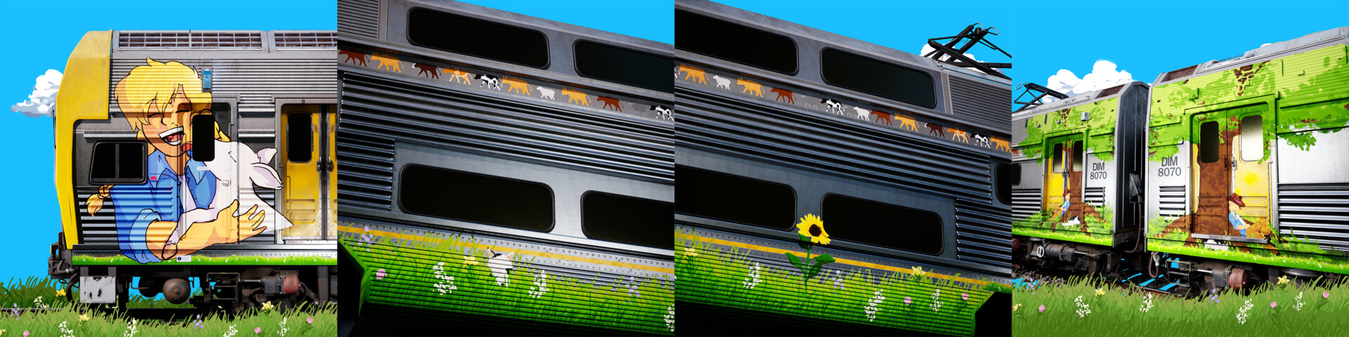 Soren Saville Scott - NSW ComEng V-Set Train