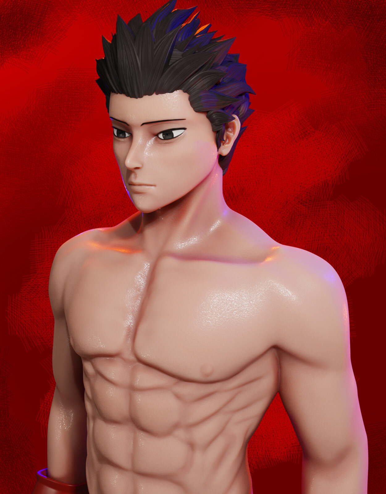 Yogesh j - yu -the boxer webtoon fanart