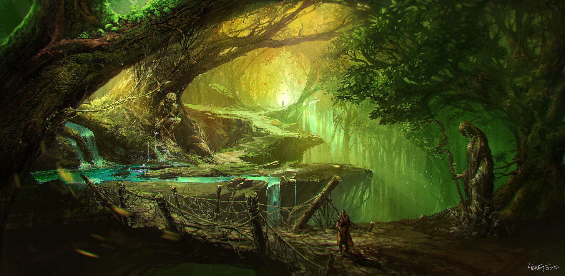 ArtStation - Sage forest
