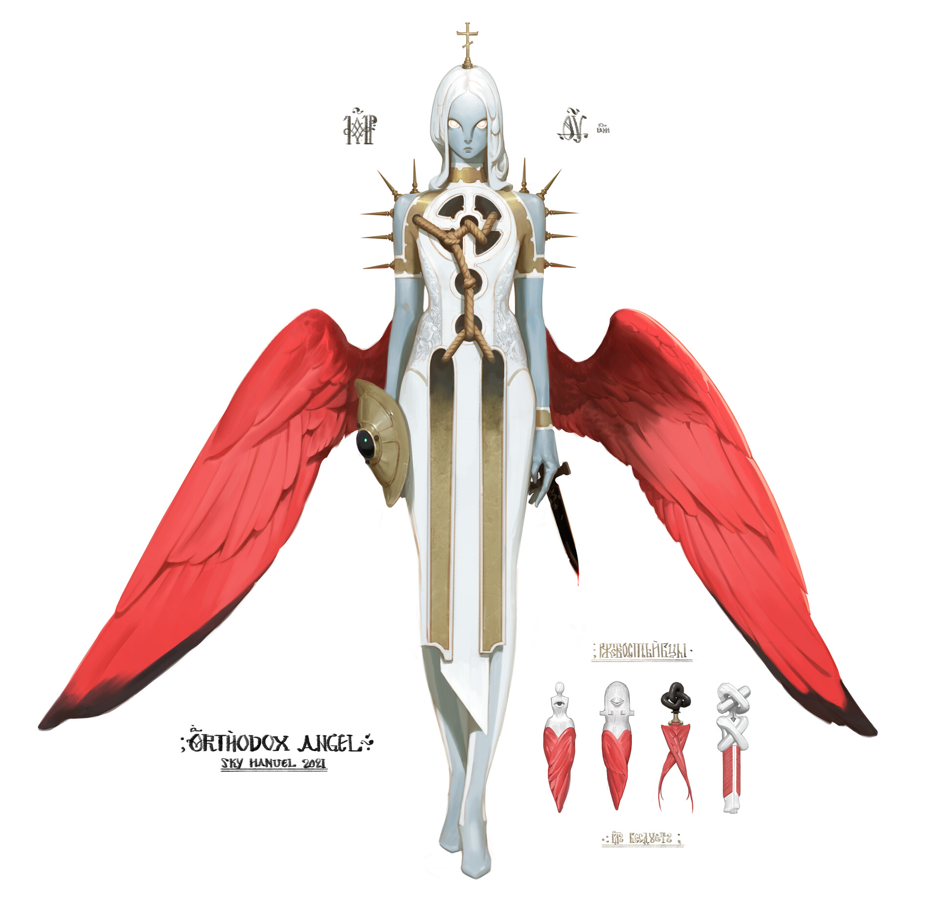 ArtStation - Orthodox Angels