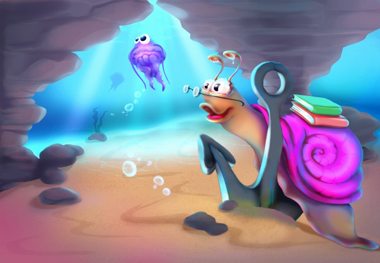 ArtStation - Character " Snail"