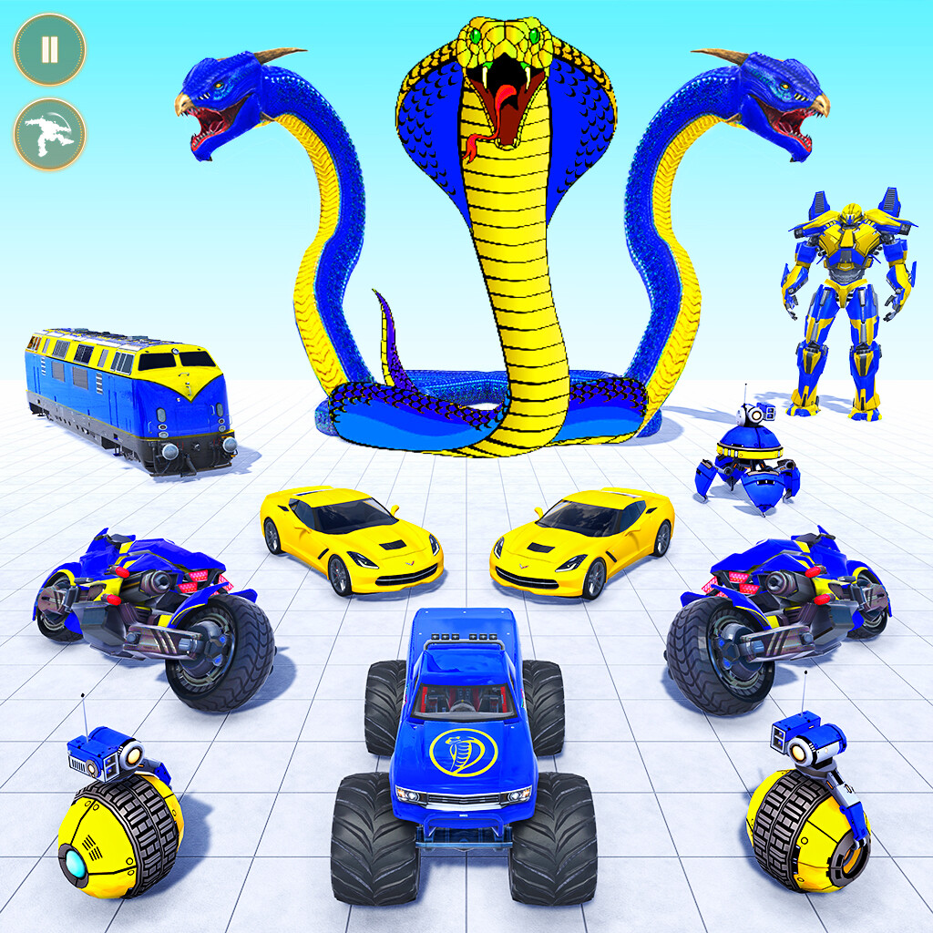 ArtStation - Snake Train Robot