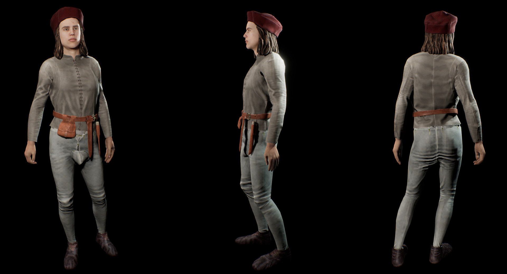 Wessex Archaeology - Early 16th Century Medieval Characters for VR