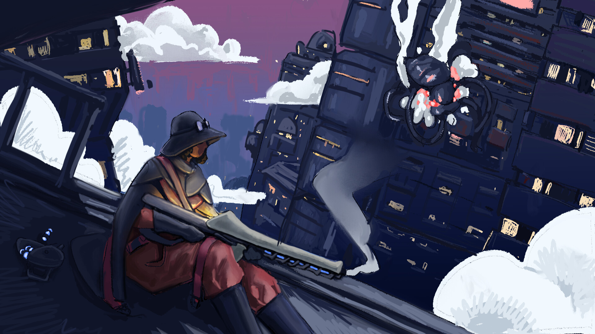 ArtStation - rosetta stern - uni project