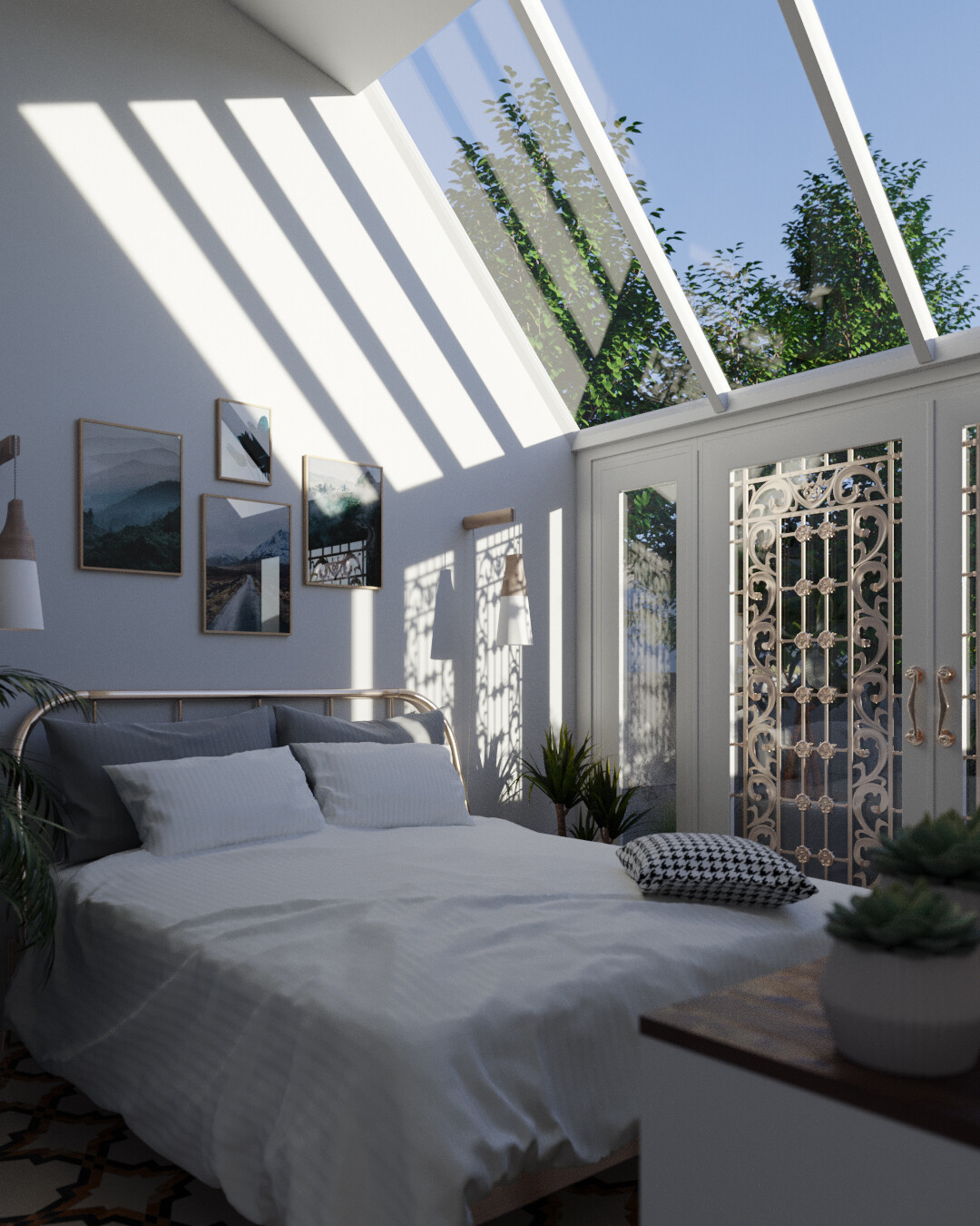 ArtStation - CGI - Cozy Bedroom