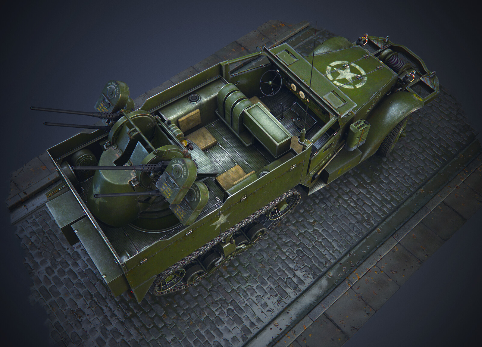 Yuriy Reva - M16 half-track WWII (1943–44)