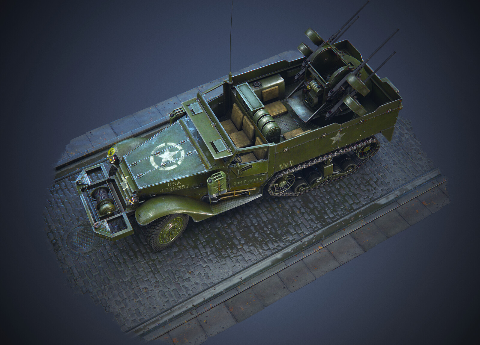 Yuriy Reva - M16 half-track WWII (1943–44)