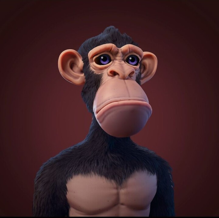 ArtStation - 3d nft ape design