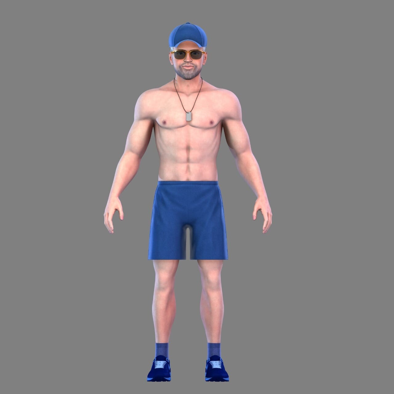 ArtStation - 3d human male cartoon character modeling