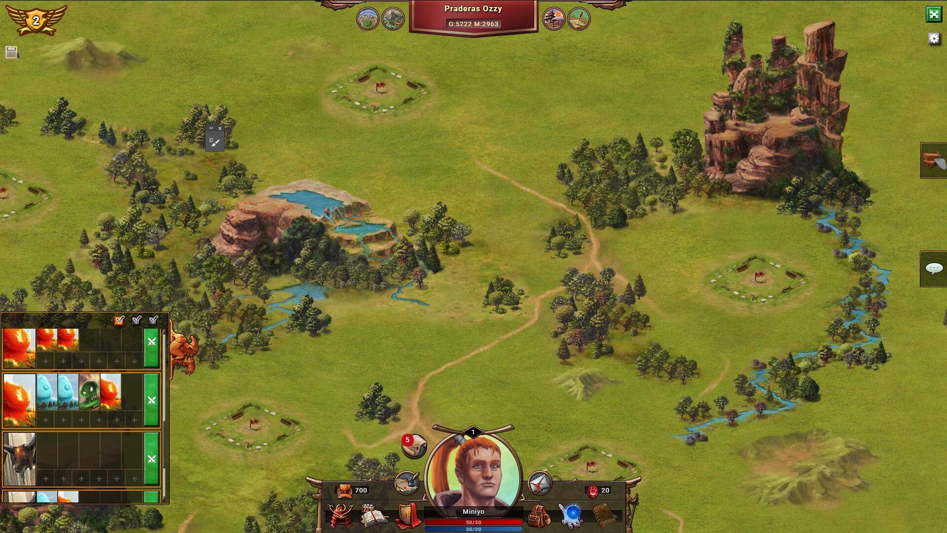 Diego Román - Buildings, maps, UI and animations of White Spell game