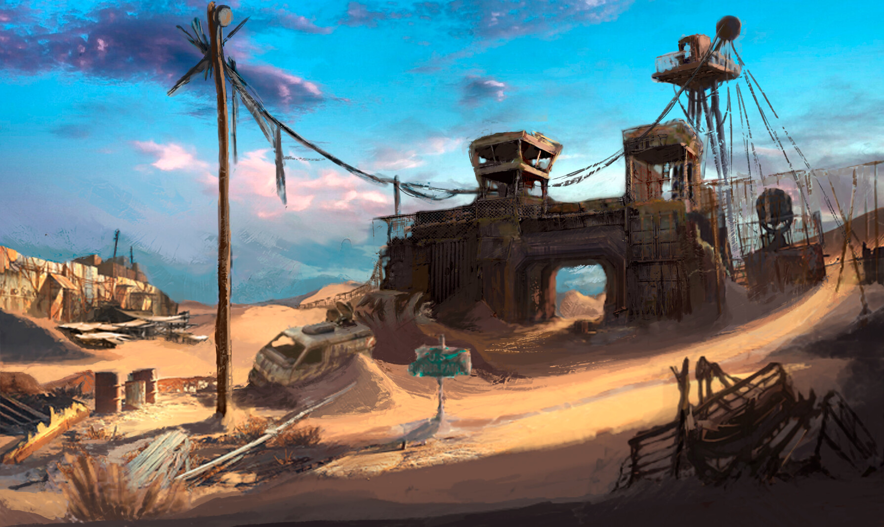 ArtStation - Concept art apocalypse military realistic sci-fi