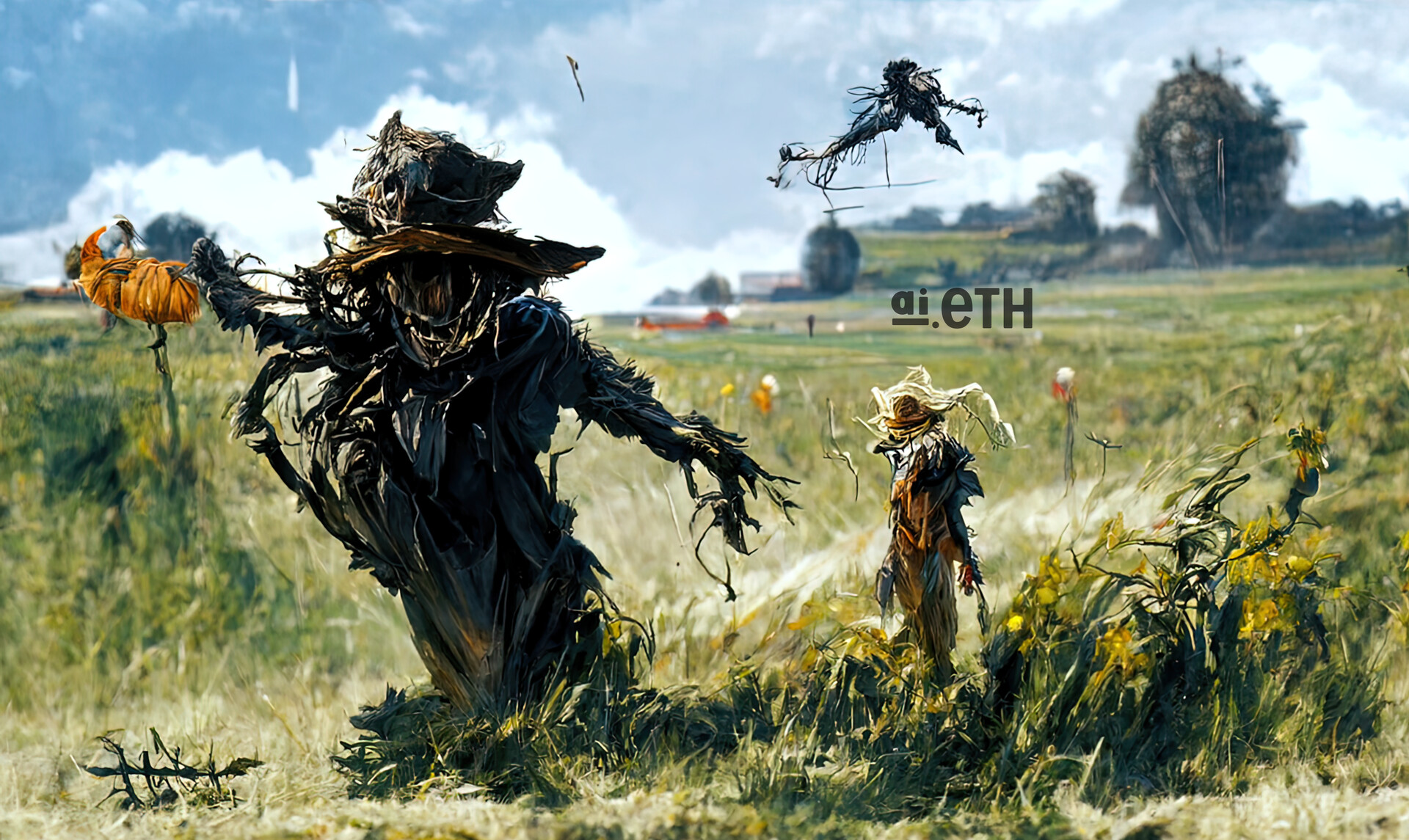 ArtStation - Scarecrow Family