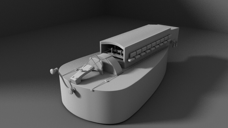 Ian Dunlap - 3D Modeling Project - Hurdy Gurdy