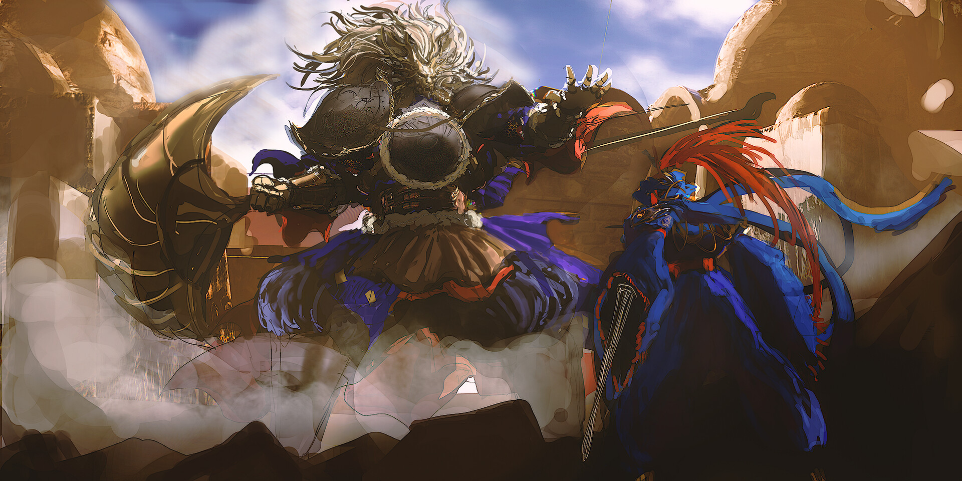 ArtStation - JINN HUNTER PART 1 BATTLE