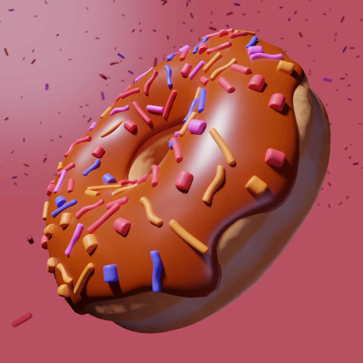 Epic Julian - Blender Donut + Animation