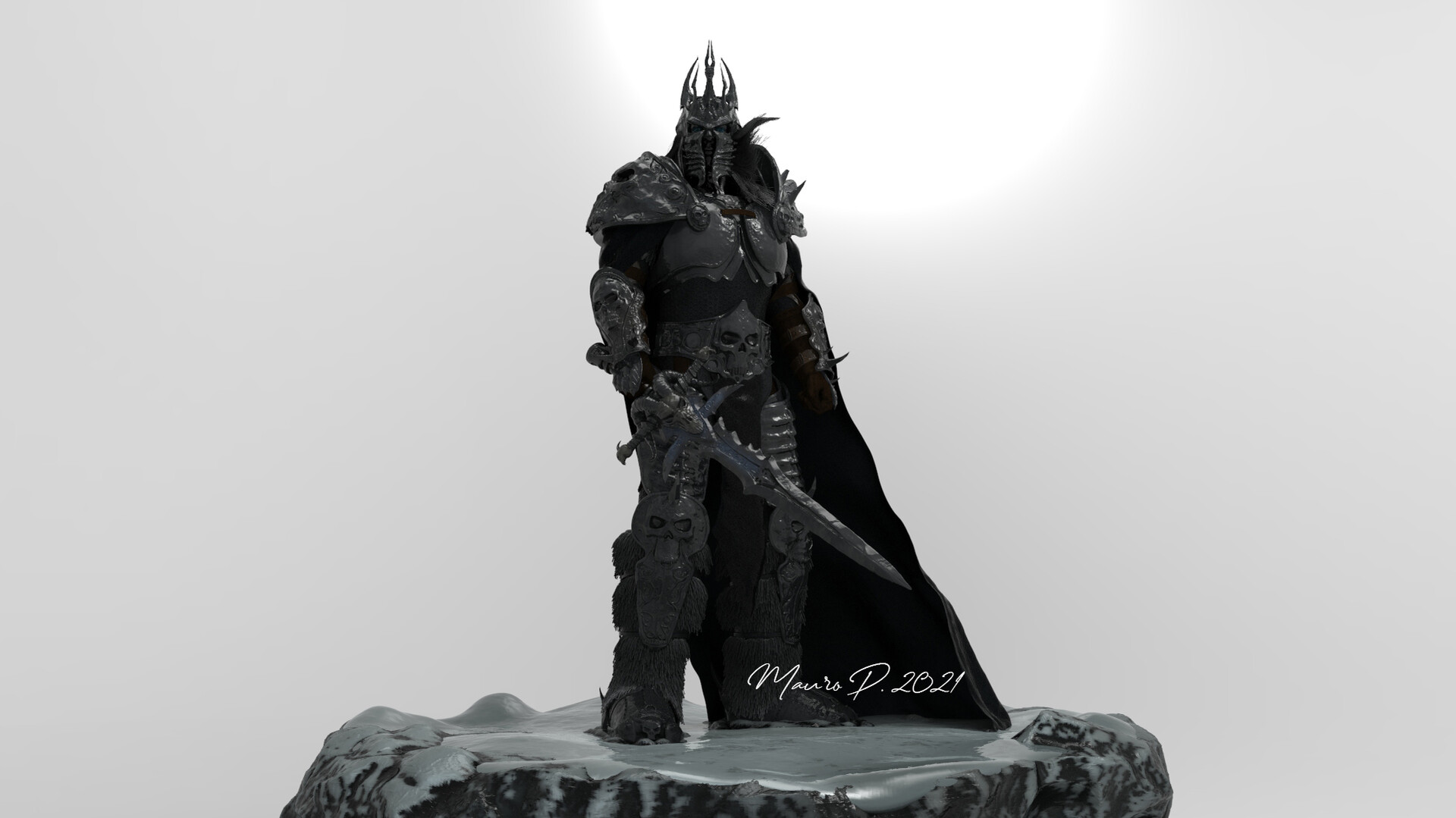 ArtStation - Arthas Menethil, The Lich King