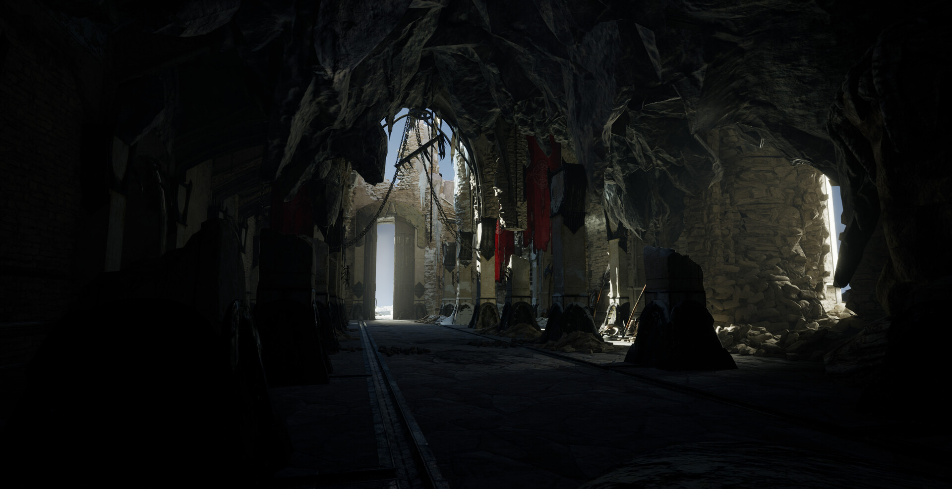 Edwin Vargas Cortés - Lighting Studies: Medieval Castle Relight