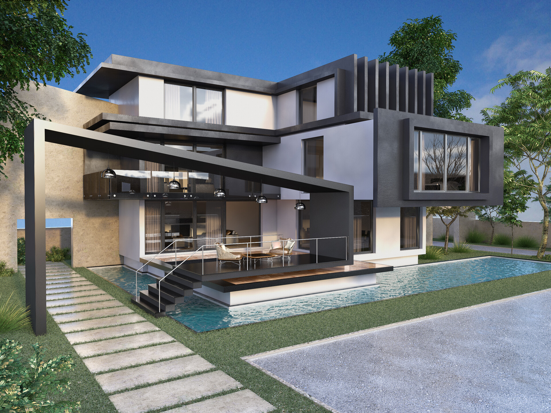 ArtStation - Exterior rendering