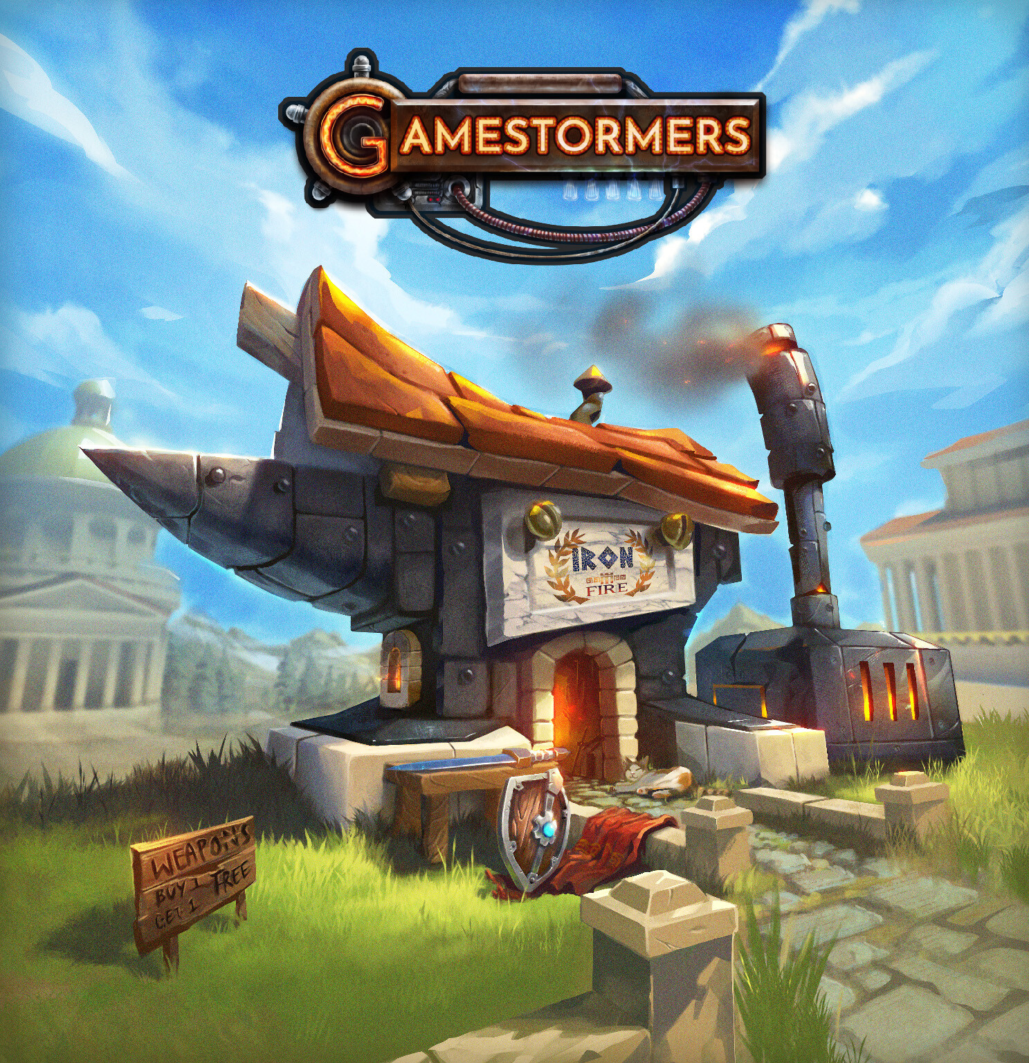 ArtStation - Blacksmith Shop