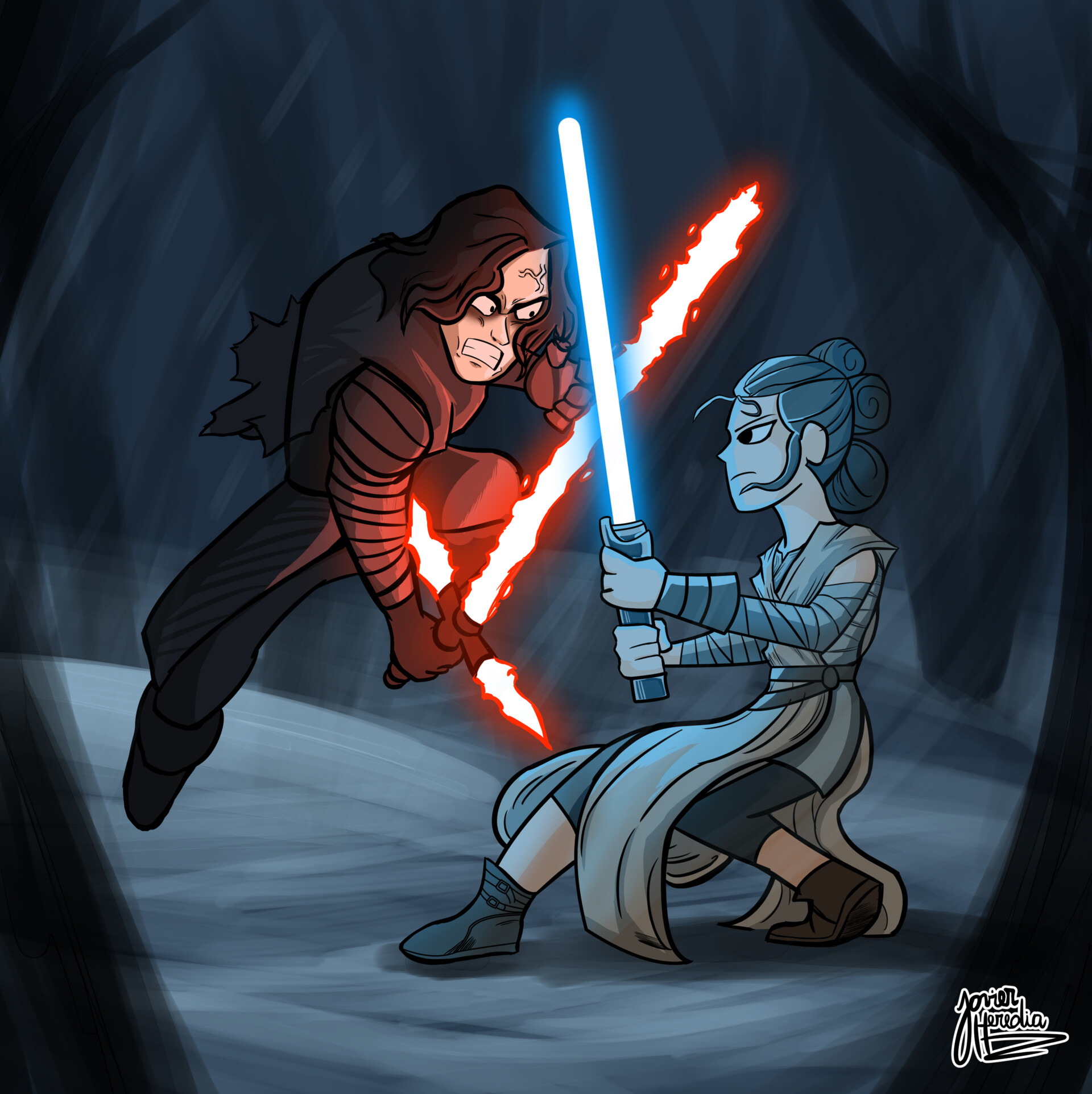 Drawings Of Force Unleashed