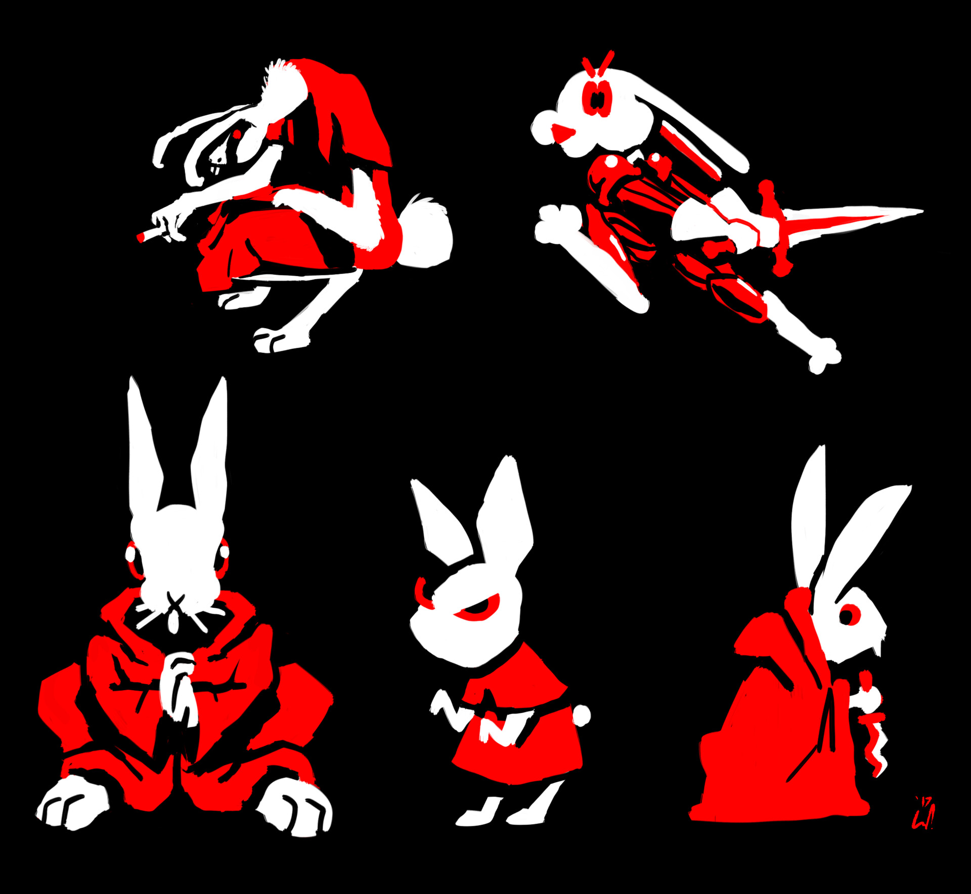 ArtStation - Rabbits (2017)