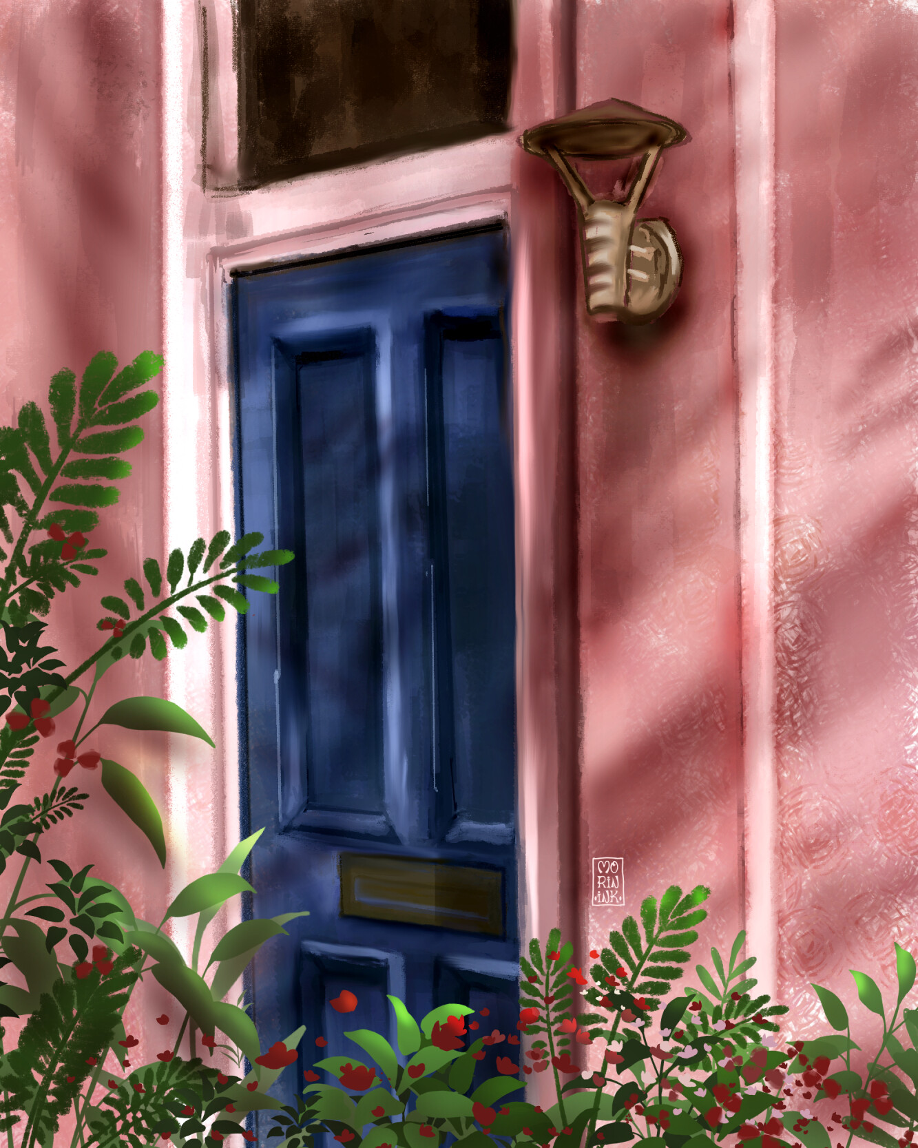 ArtStation - Blue Door (my Door Series)
