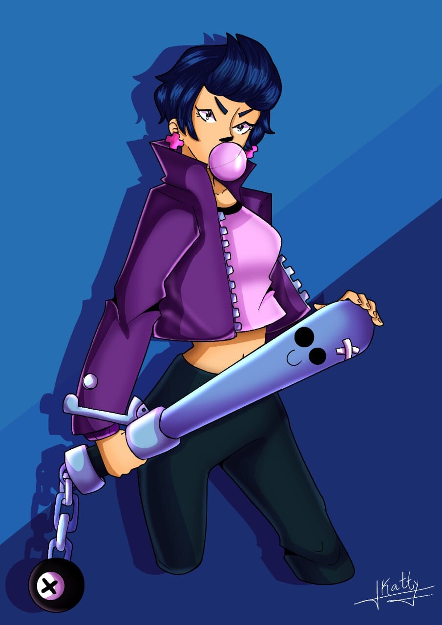 ArtStation - Bibi - Brawl Stars