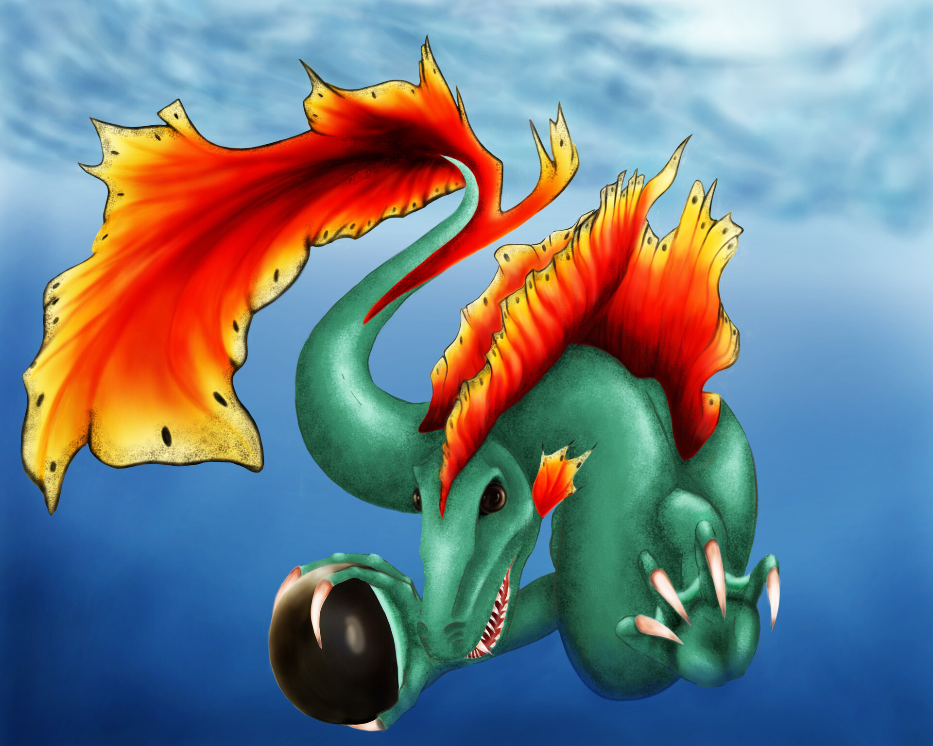 ArtStation - Betta Dragon