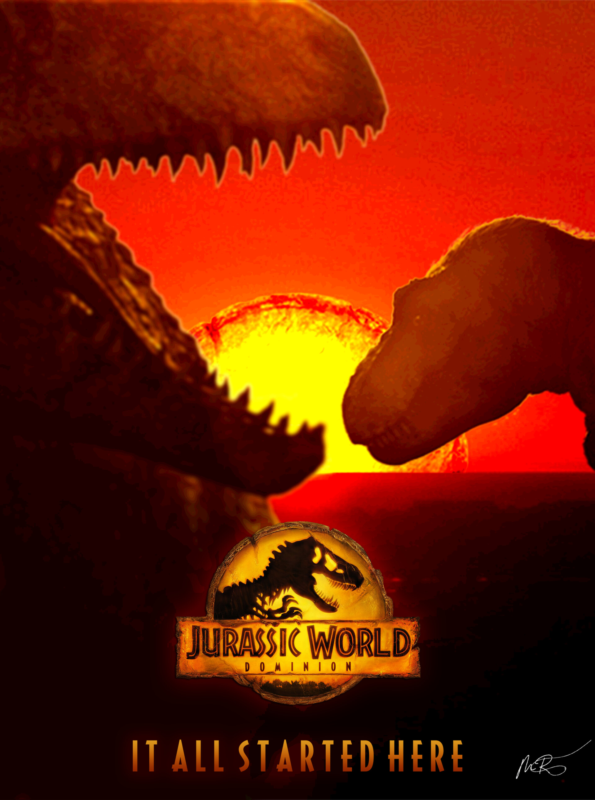 Maxwell Rodrigues - Jurassic World Dominion Alternate and Promo posters ...