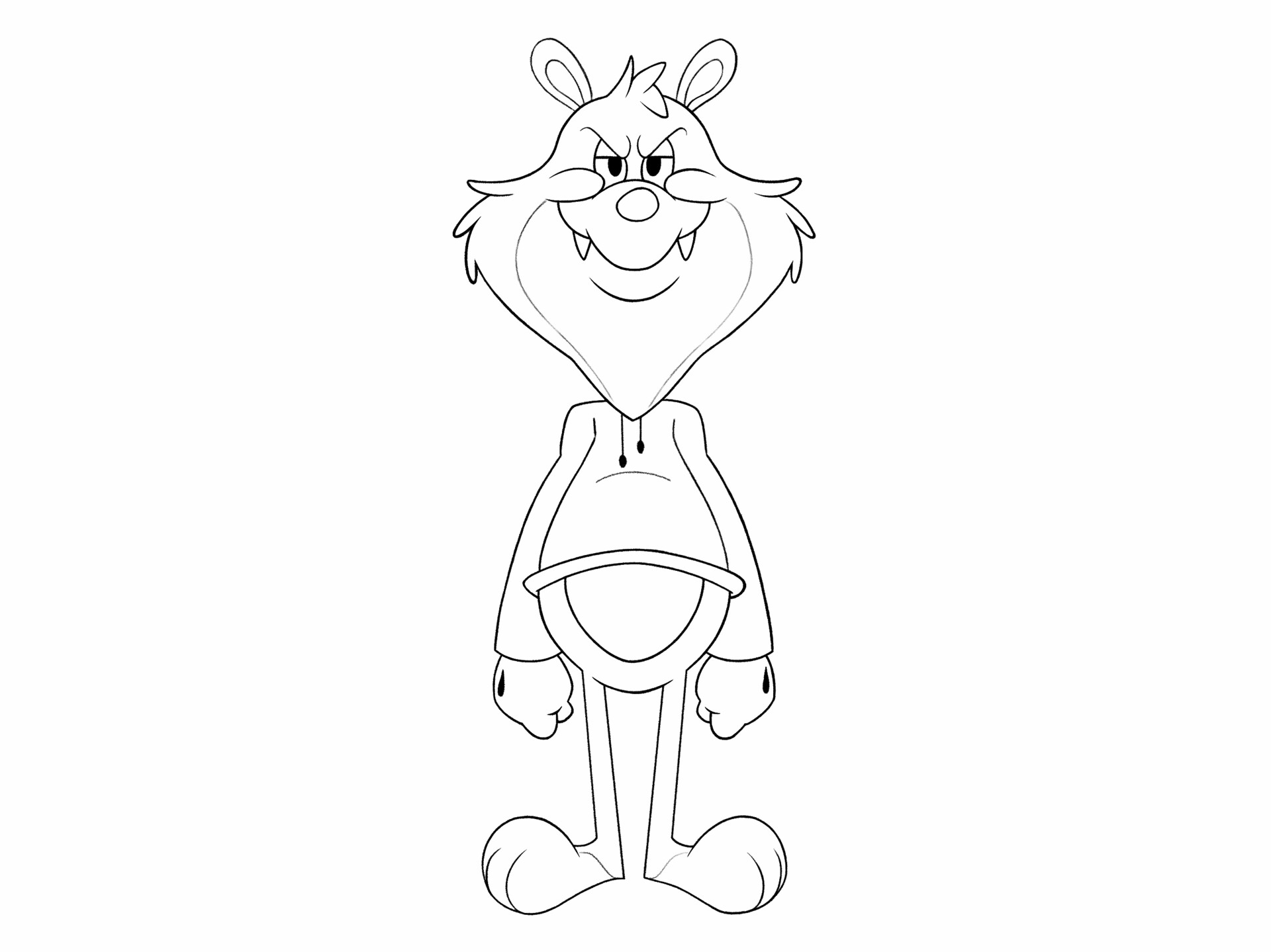 ArtStation - Weasel animated Turn
