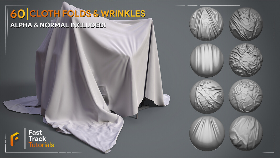 FastTrackTutorials - 60 | Cloth Folds & Wrinkles - End Result