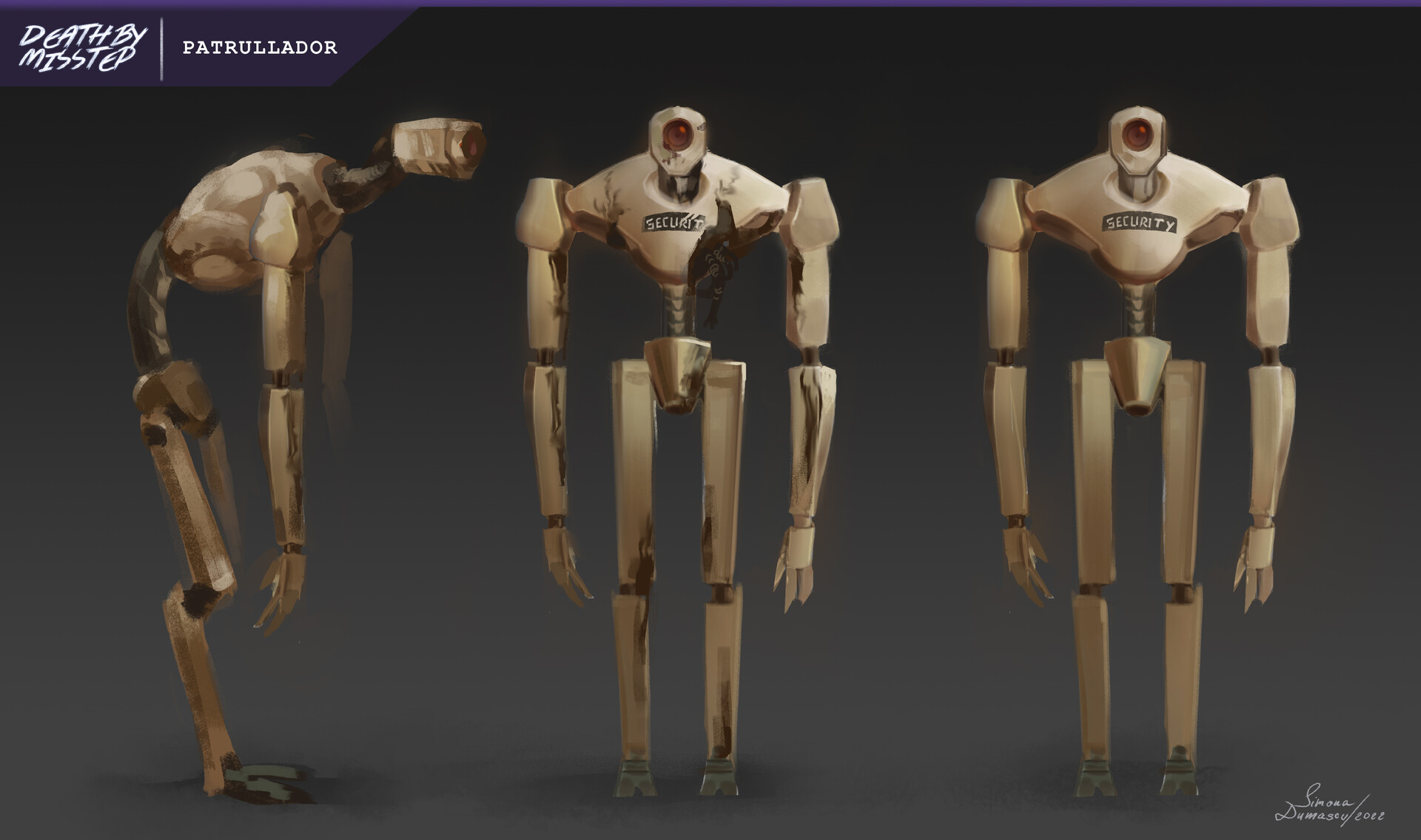 ArtStation - Old Robot Designs for Misstep Studio