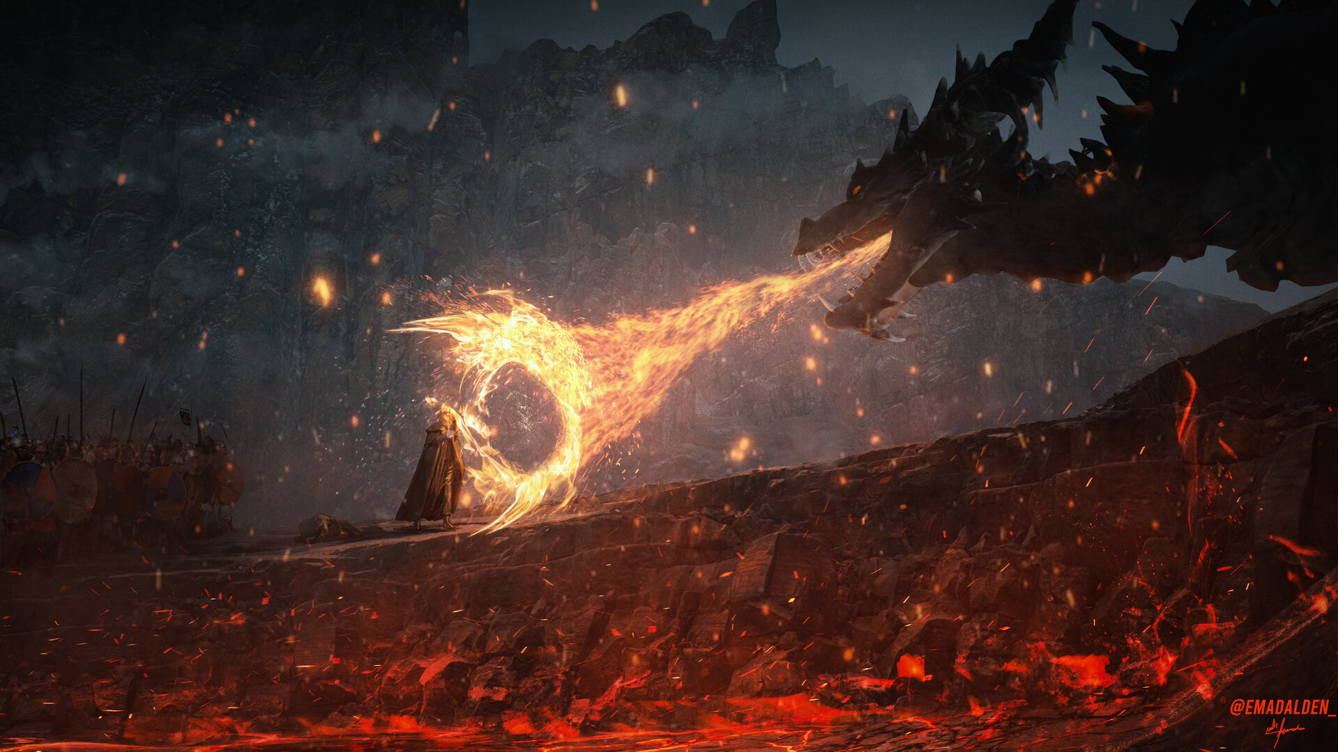 ArtStation - The Last Dragon