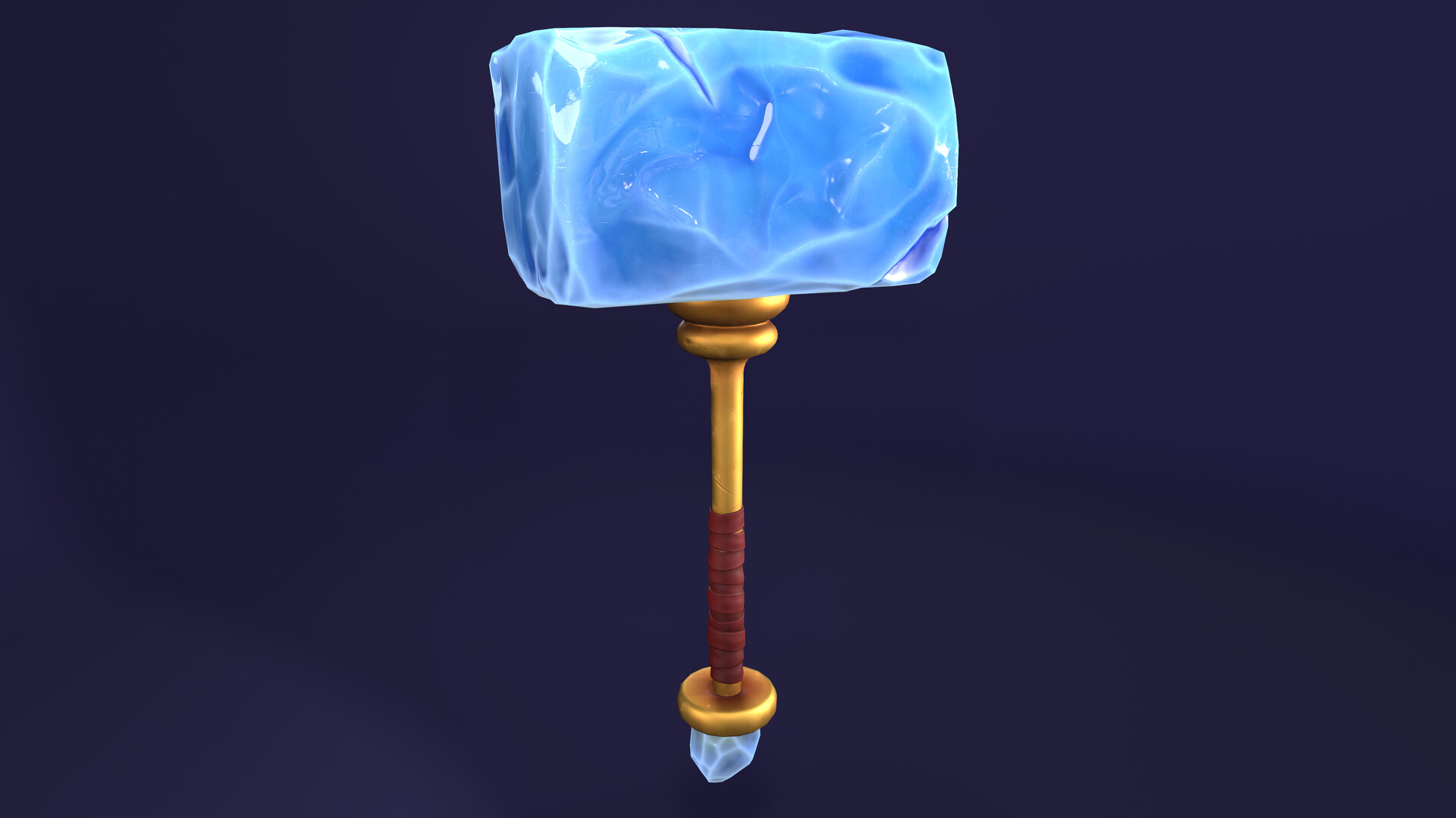 Oxana Kusaya - Stylized ice hammer