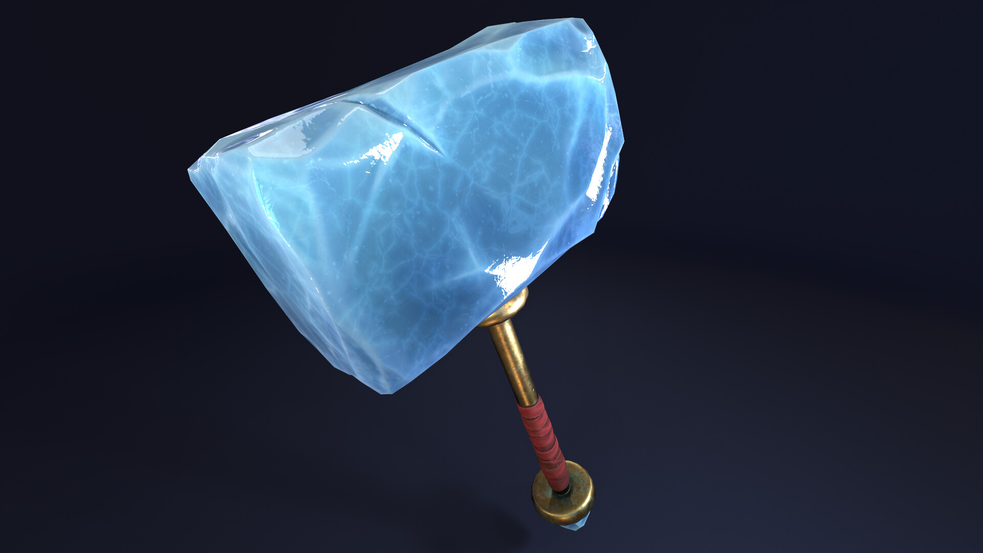 Oxana Kusaya - Stylized ice hammer