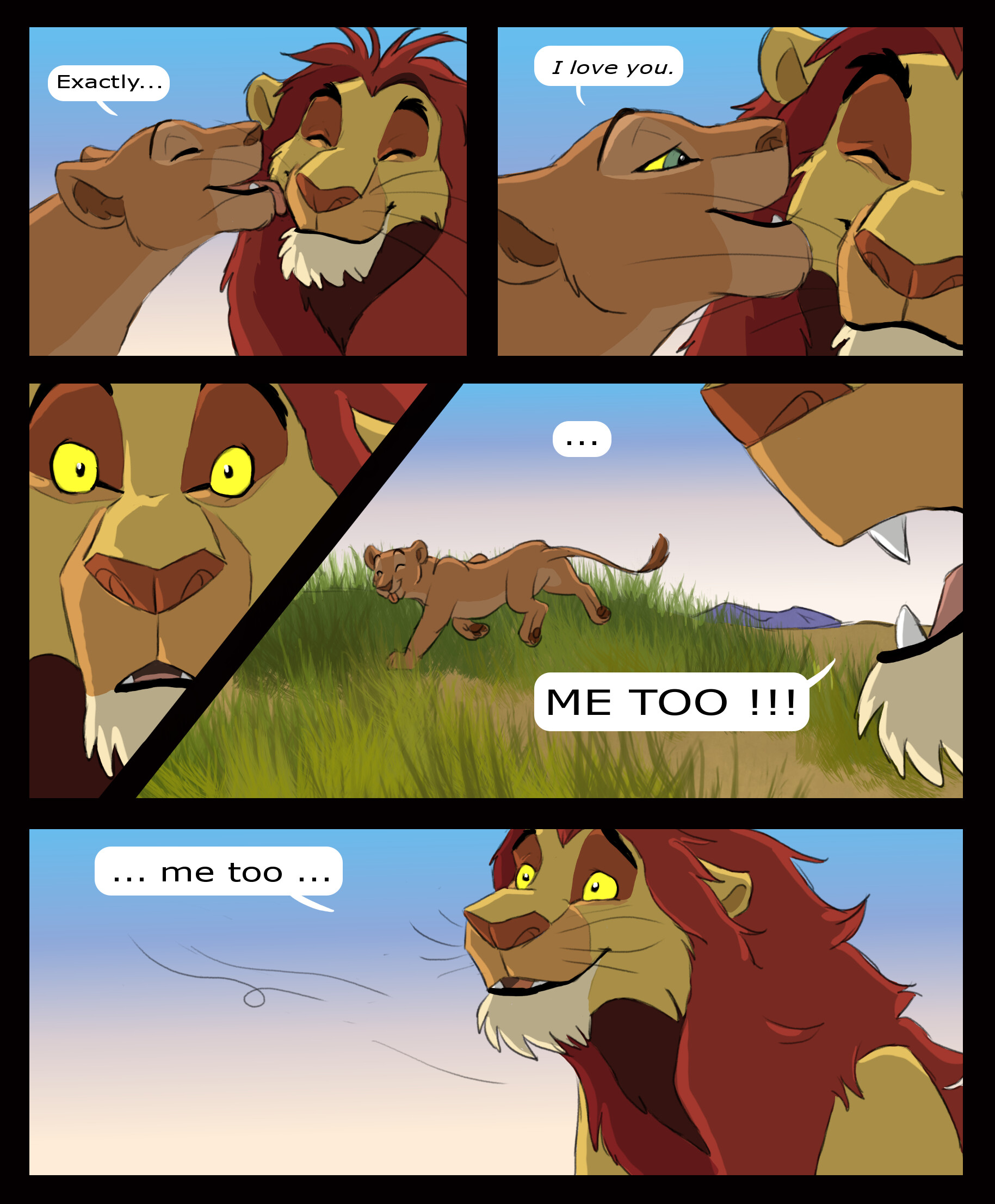deviantart lion king comic