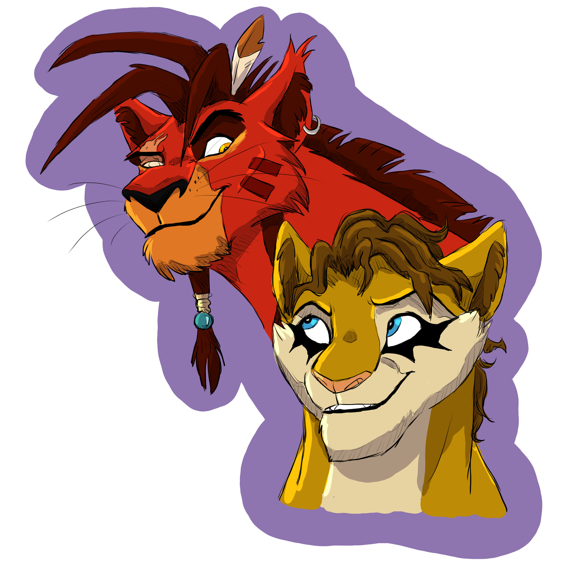 ArtStation - Nanaki / Red XIII