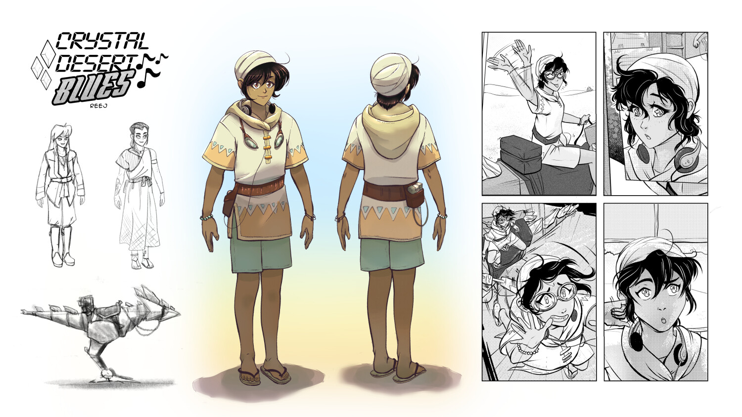 ArtStation - Crystal Desert Blues - Reej