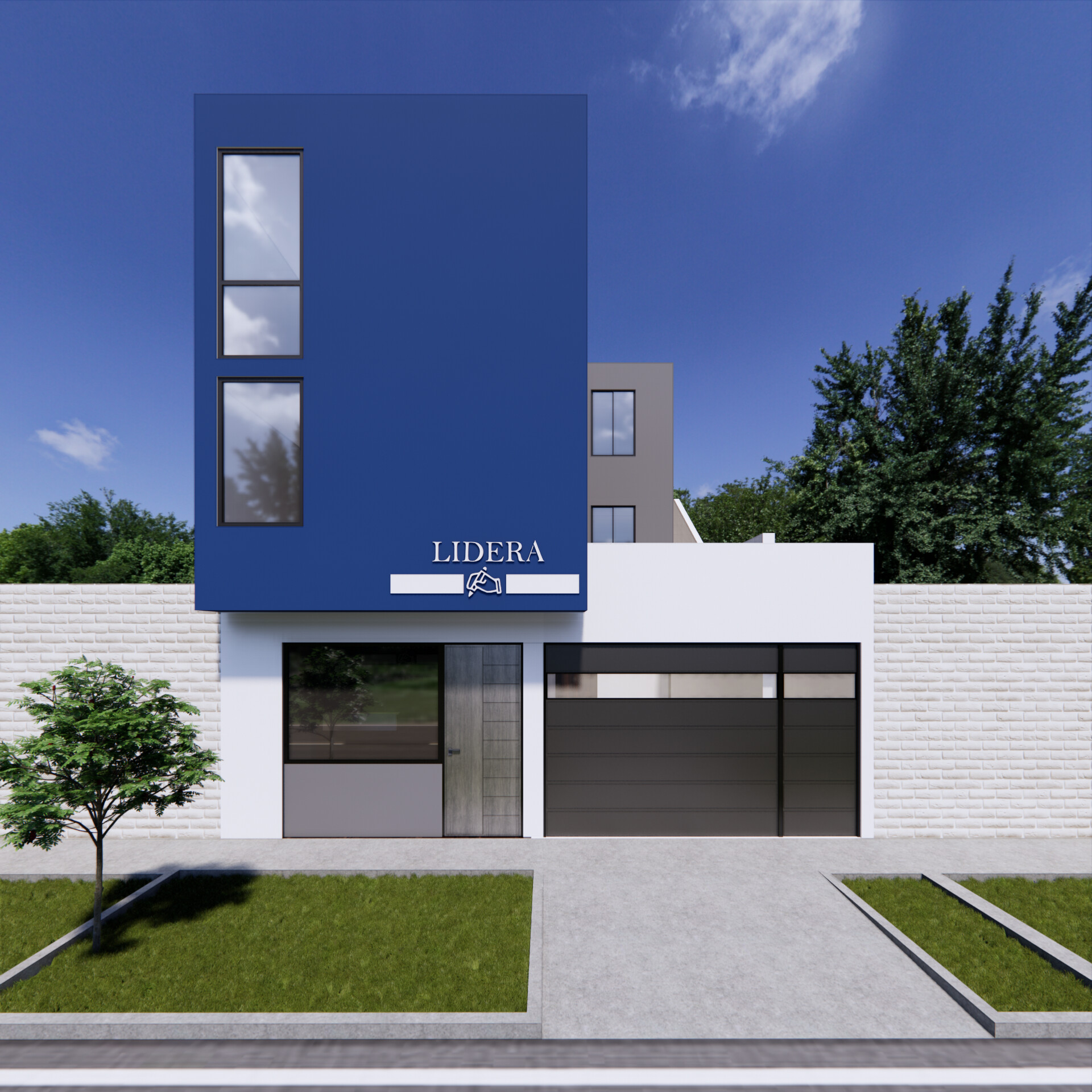 ArtStation - Lawyer Office, Exterior Design
