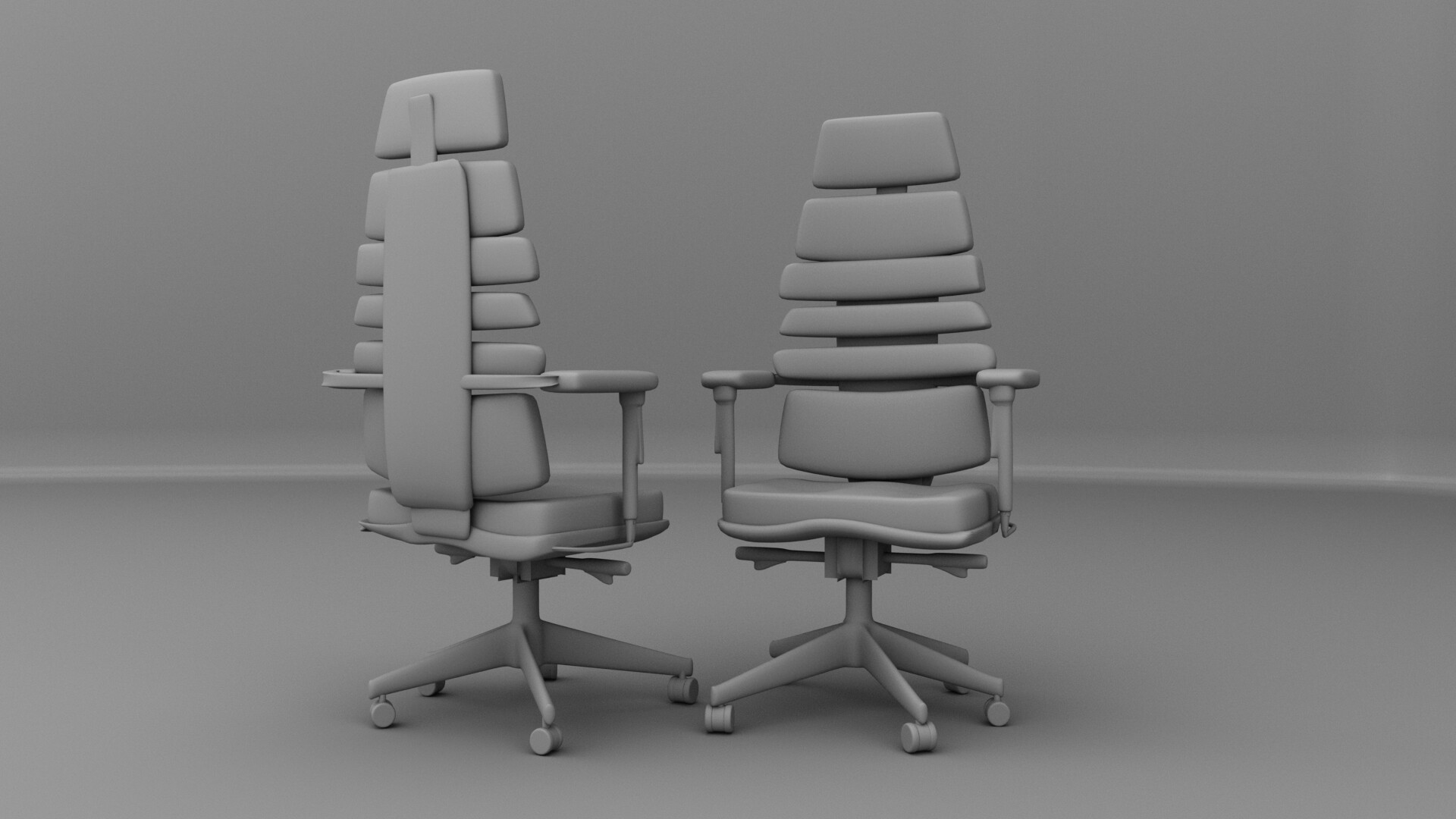 ArtStation - Office Chair Model Test/Practice