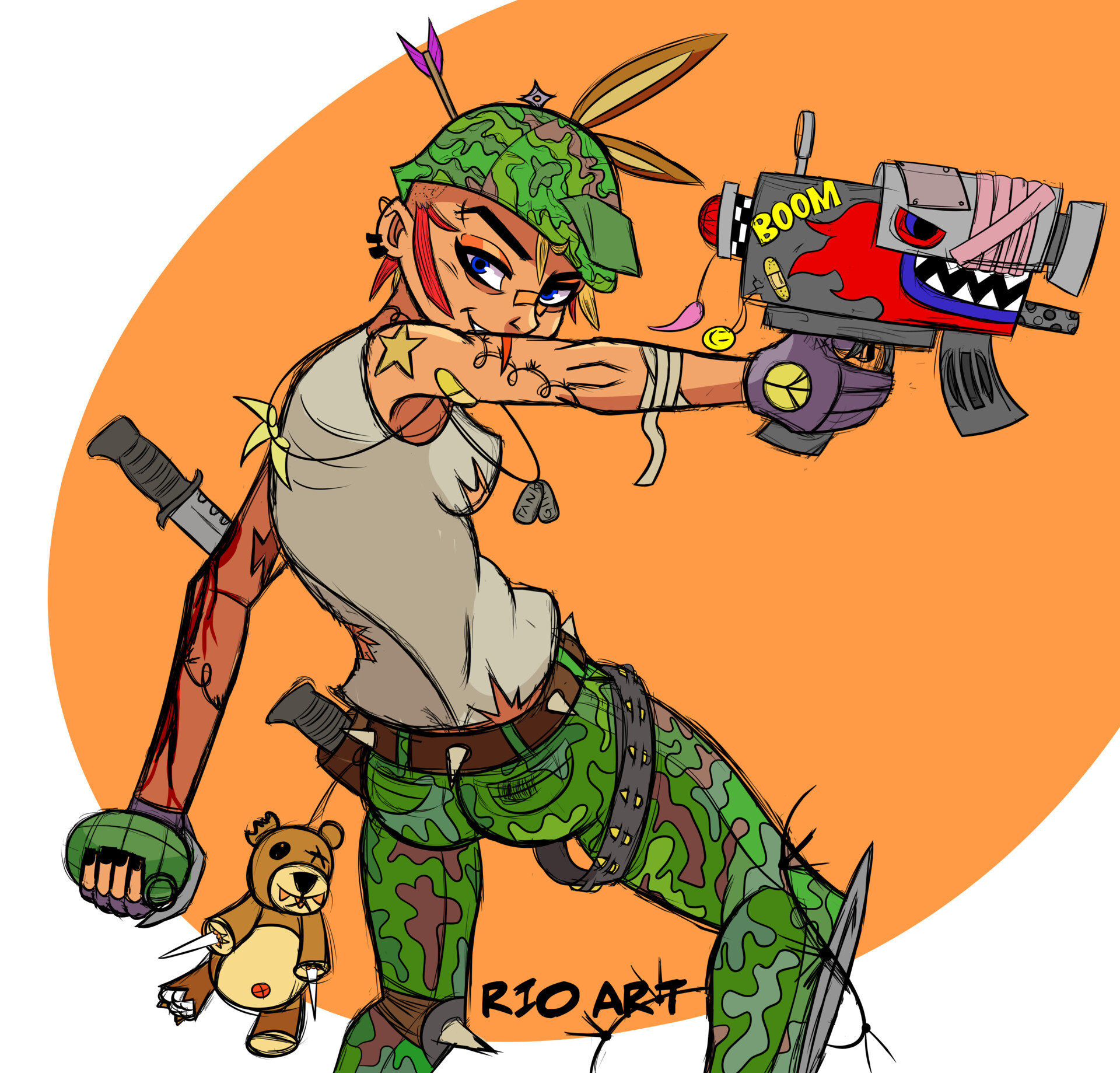 ArtStation - Tank girl