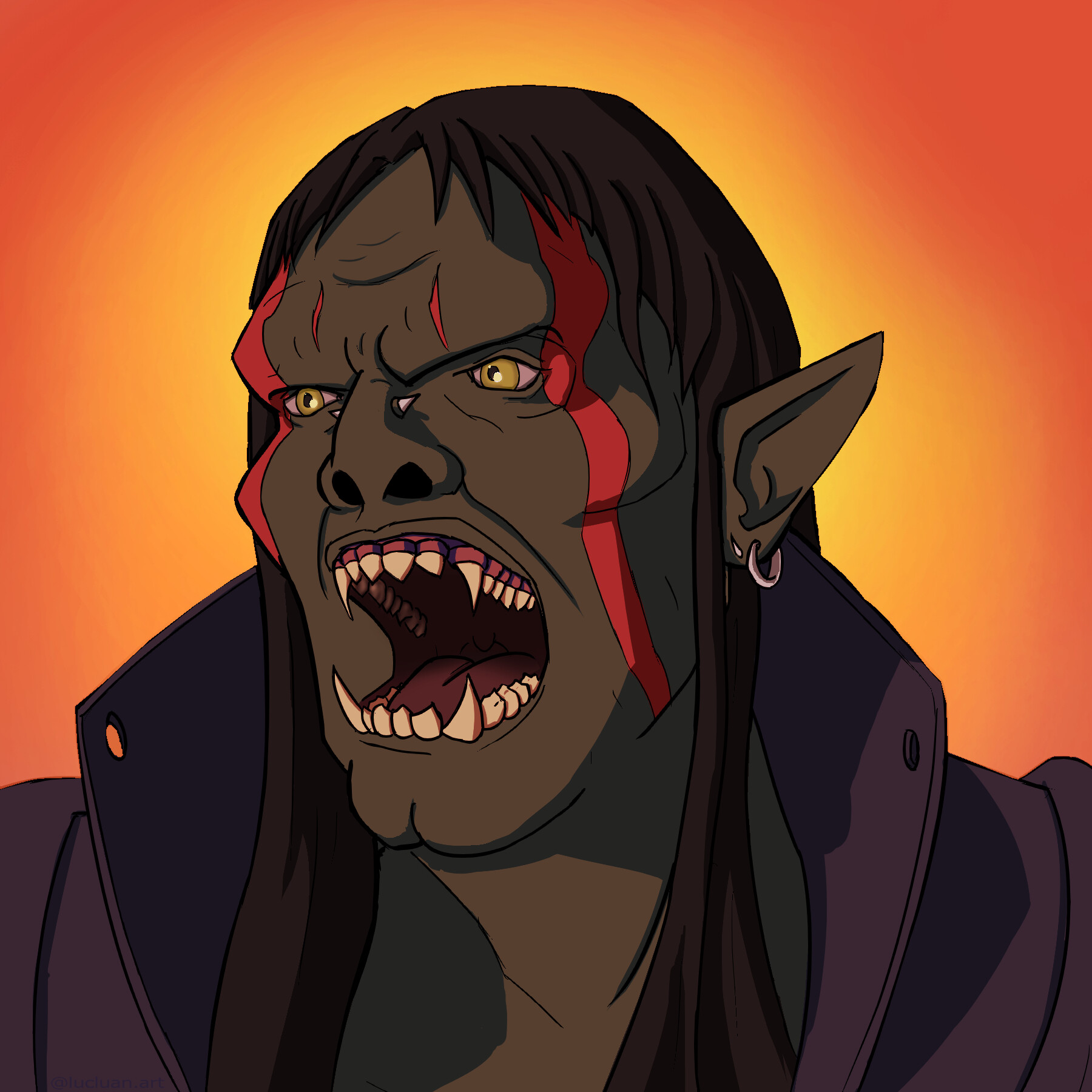 ArtStation - James de "friendly" Orc