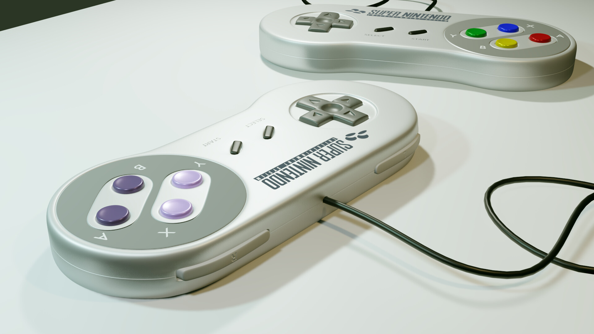 ArtStation - Snes Controller